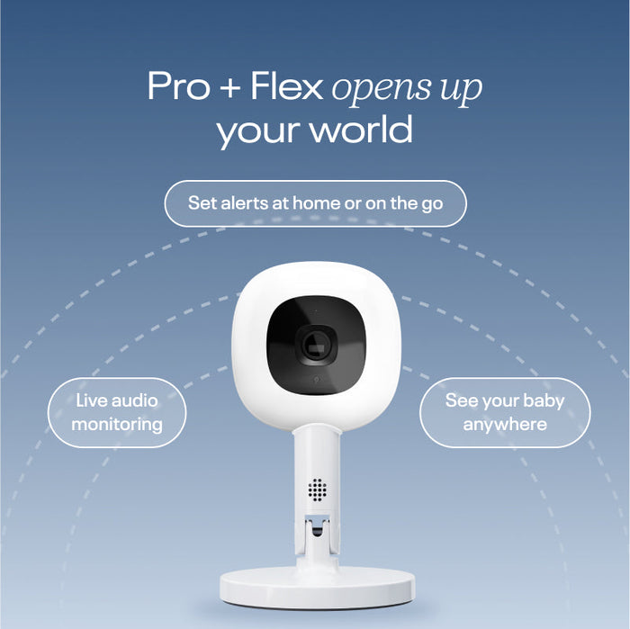 Baby Monitor + Portable Stand | Nanit Pro Monitor+ Flex Stand